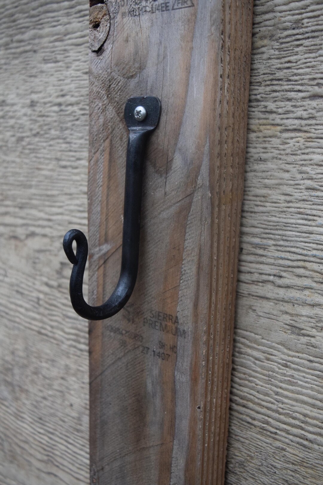 Hand Forged Steel J Hooks - Etsy