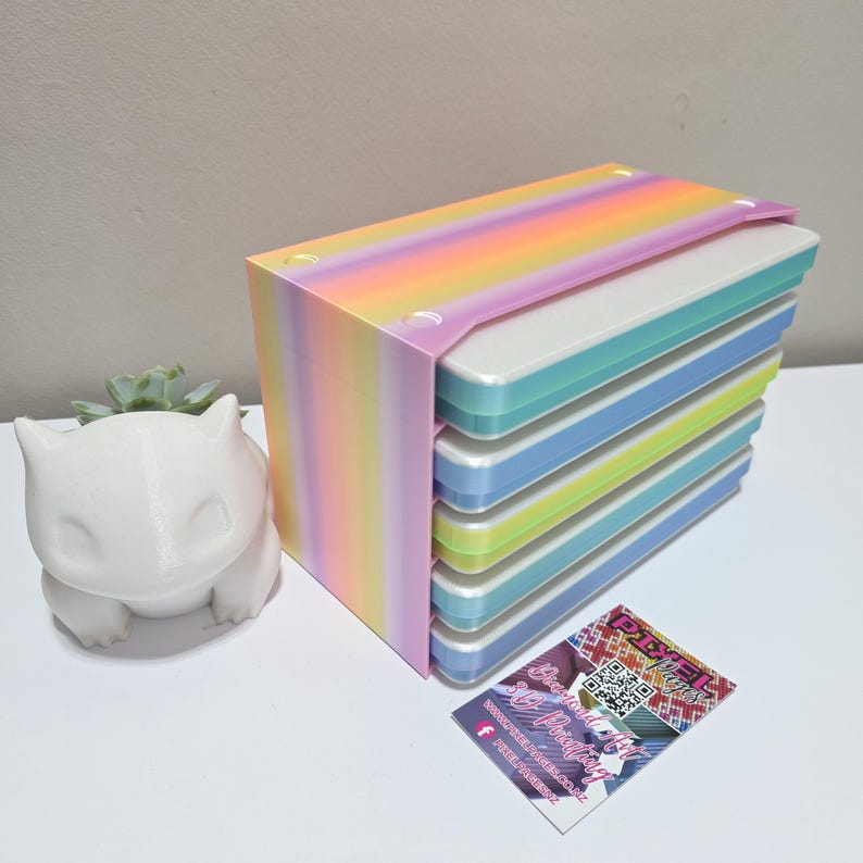Pixel Palettes Tray Caddy Tower - Tray Nest Storage - Etsy
