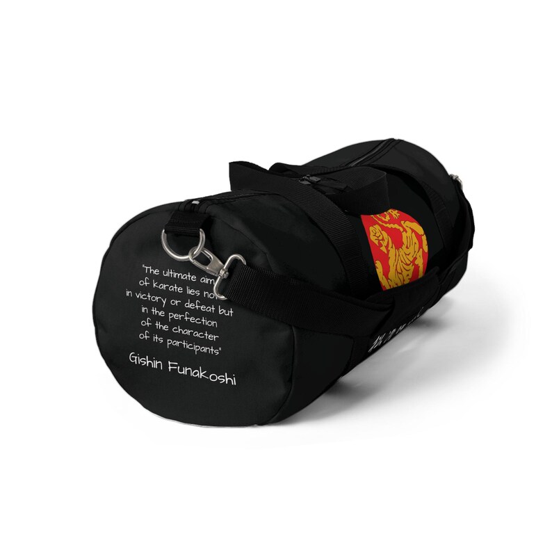 Shotokan Karate Duffel Bag – Karate-do Kanji Seal – Martial Arts Gym ...