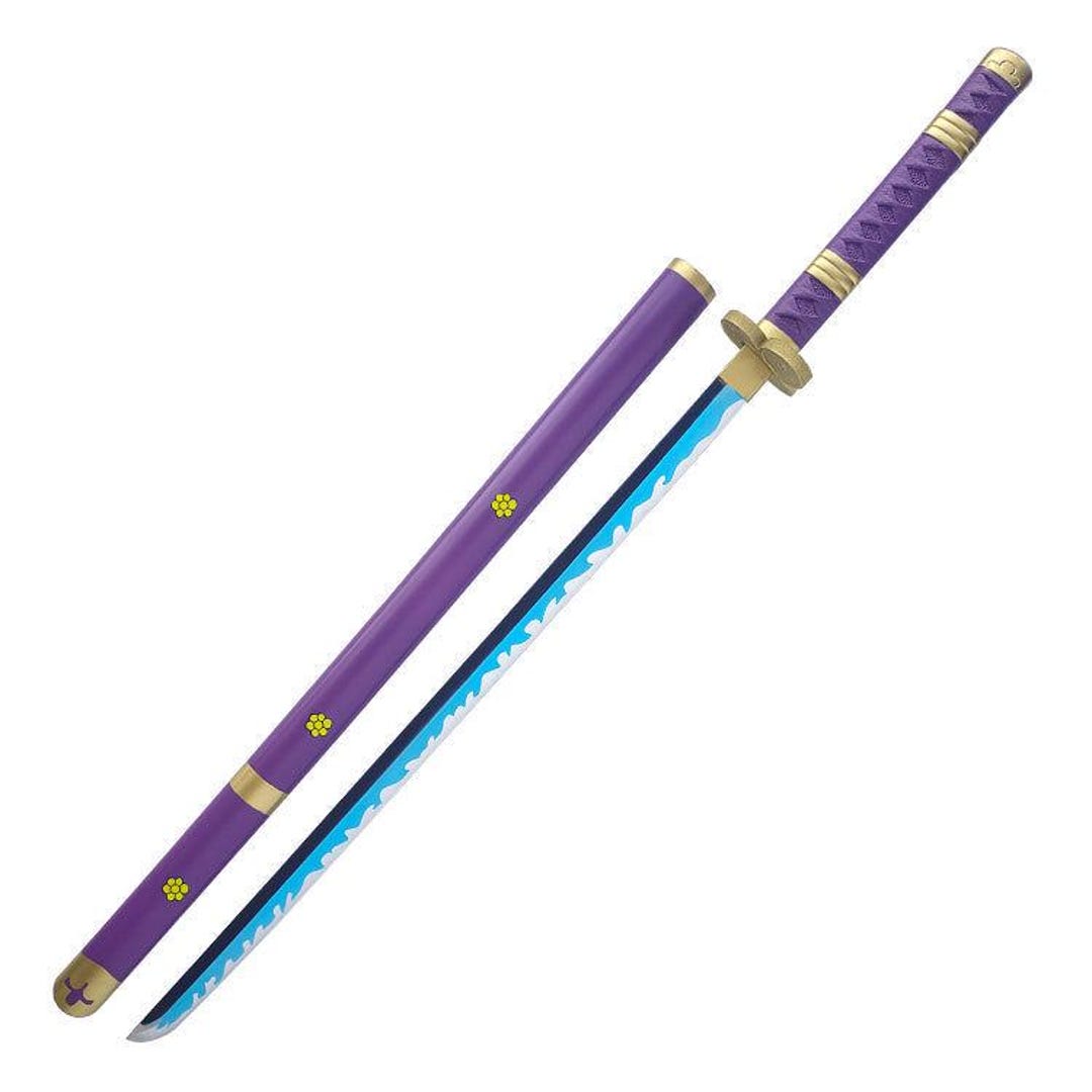 Roronoa Zoro's Purple "enma" Katana (high Density Foam) - Etsy