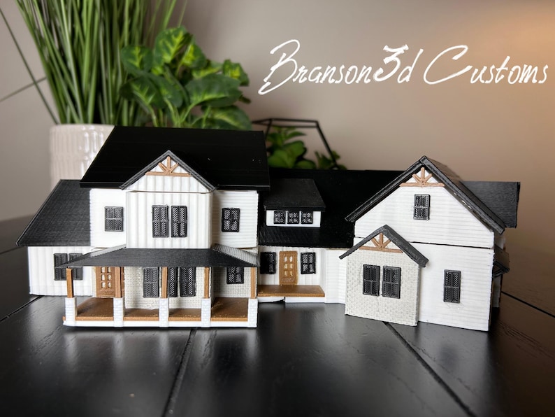 Custom 3D Printed House Model: Personalized Architectural Miniature - Etsy