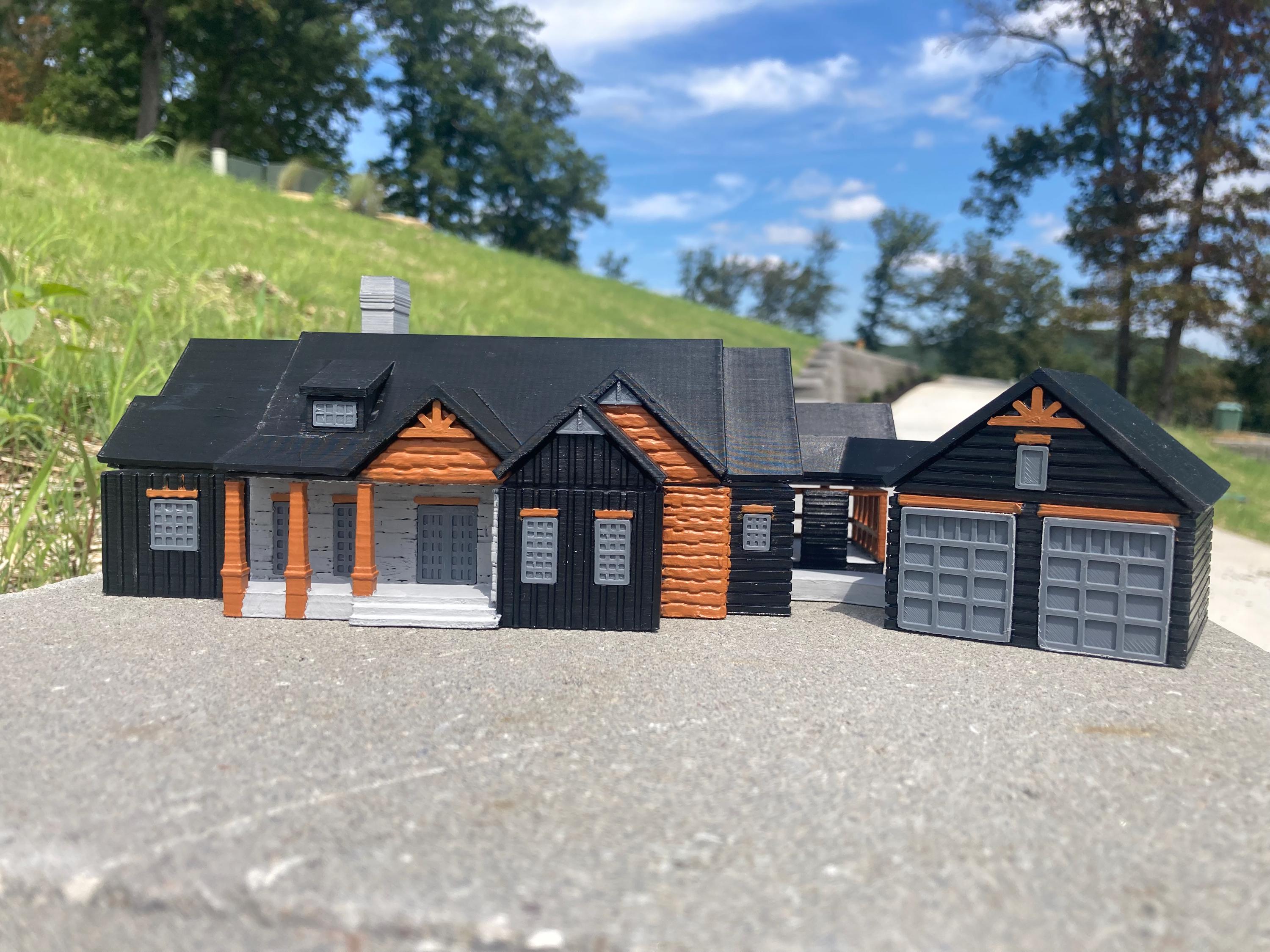 Custom 3D Printed House Model: Personalized Architectural Miniature - Etsy