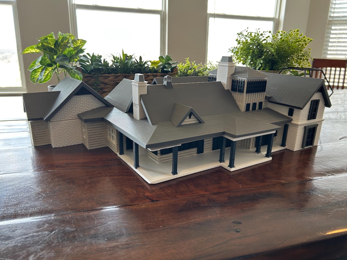 Custom 3D Printed House Model: Personalized Architectural Miniature - Etsy