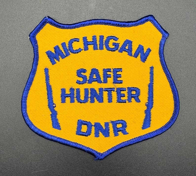 Vintage Michigan Department of Natural Resources (DNR) Hunting and ...