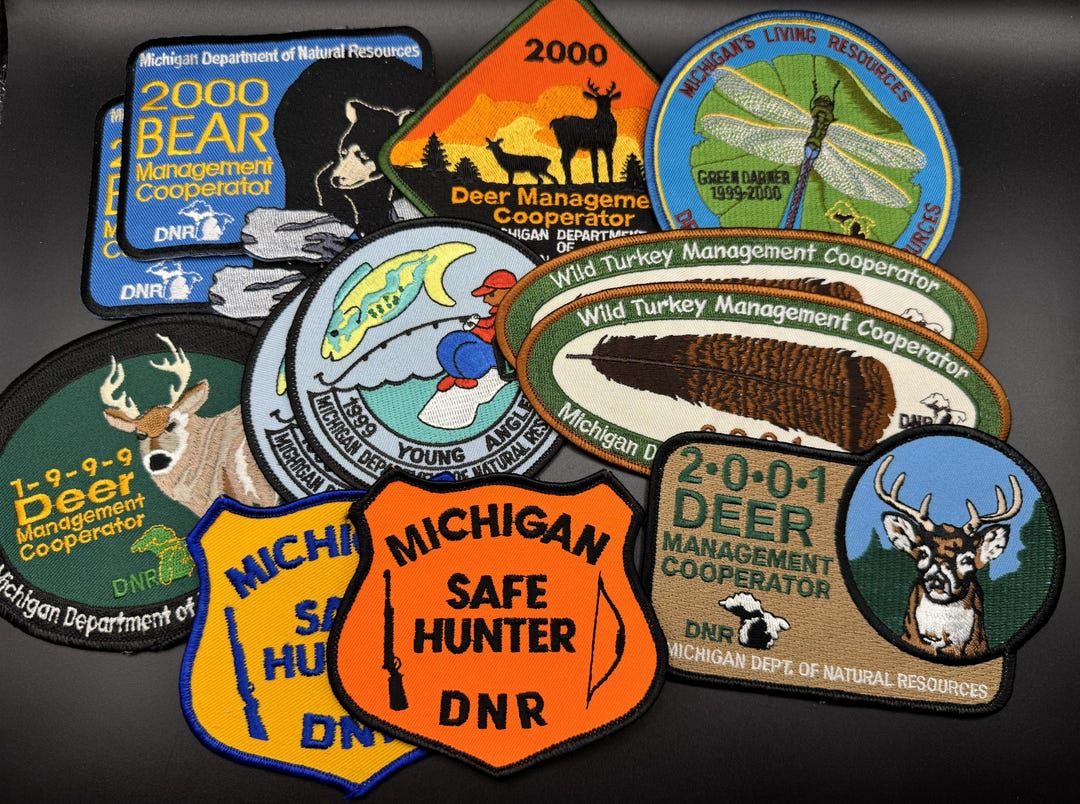 Vintage Michigan Department of Natural Resources (DNR) Hunting and ...