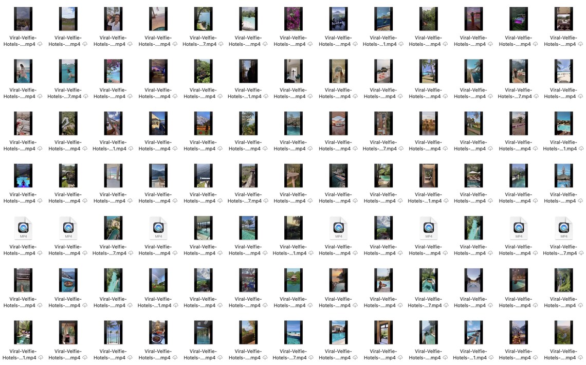 450+ Hotels and Resorts Video Reels, Aesthetic Faceless Video Reels ...