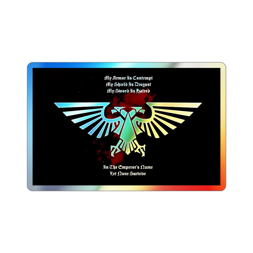 Holographic Die-cut Stickers - Bold Statement Stickers for Gamers ...