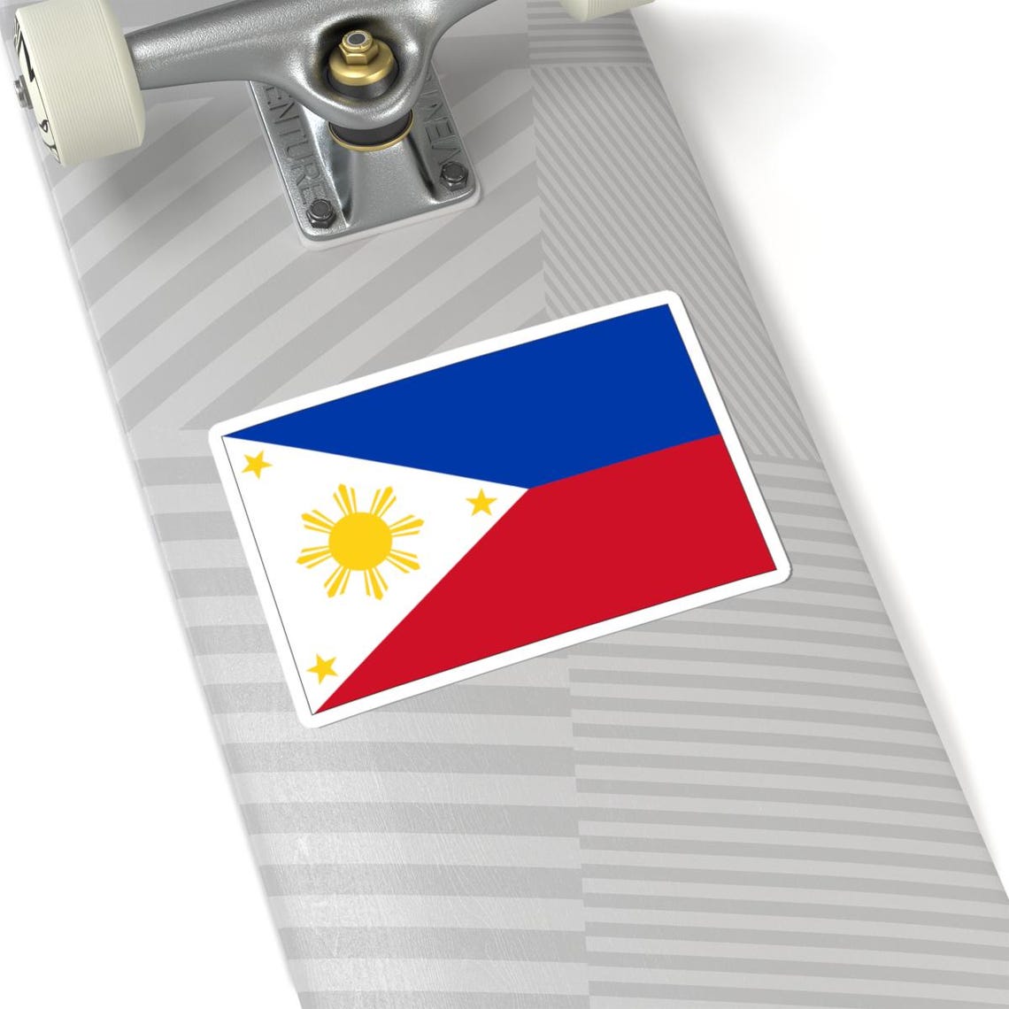 Filipino Flag Sticker: Vinyl Decal for Laptop, Water Bottle - Etsy