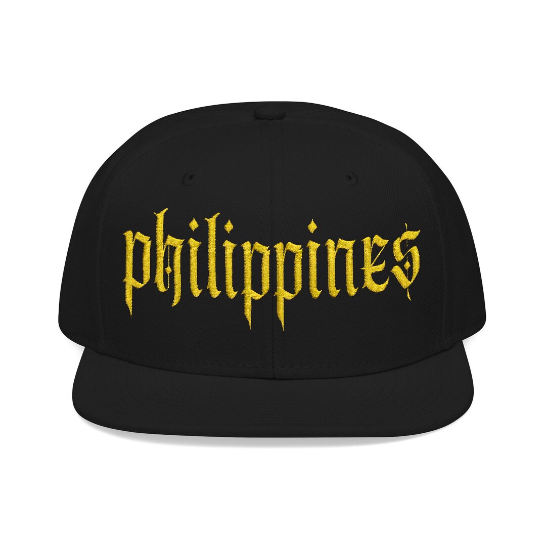 Philippines Hat Filipino Baseball Hat Vintage Snapback Streetwear ...