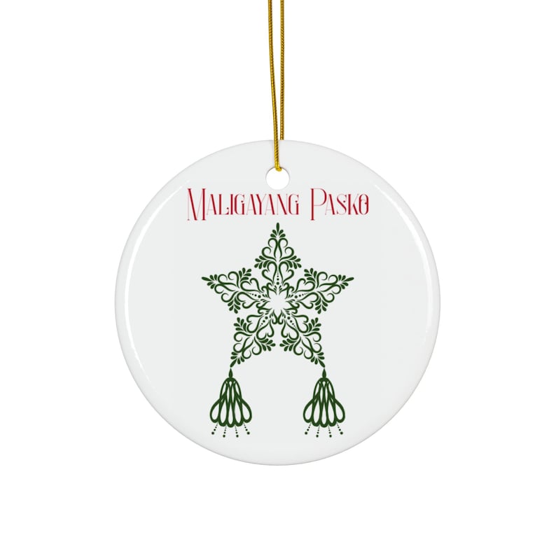 Filipino Christmas Ornament Filipino Gift Idea Christmas Tree Ornament ...