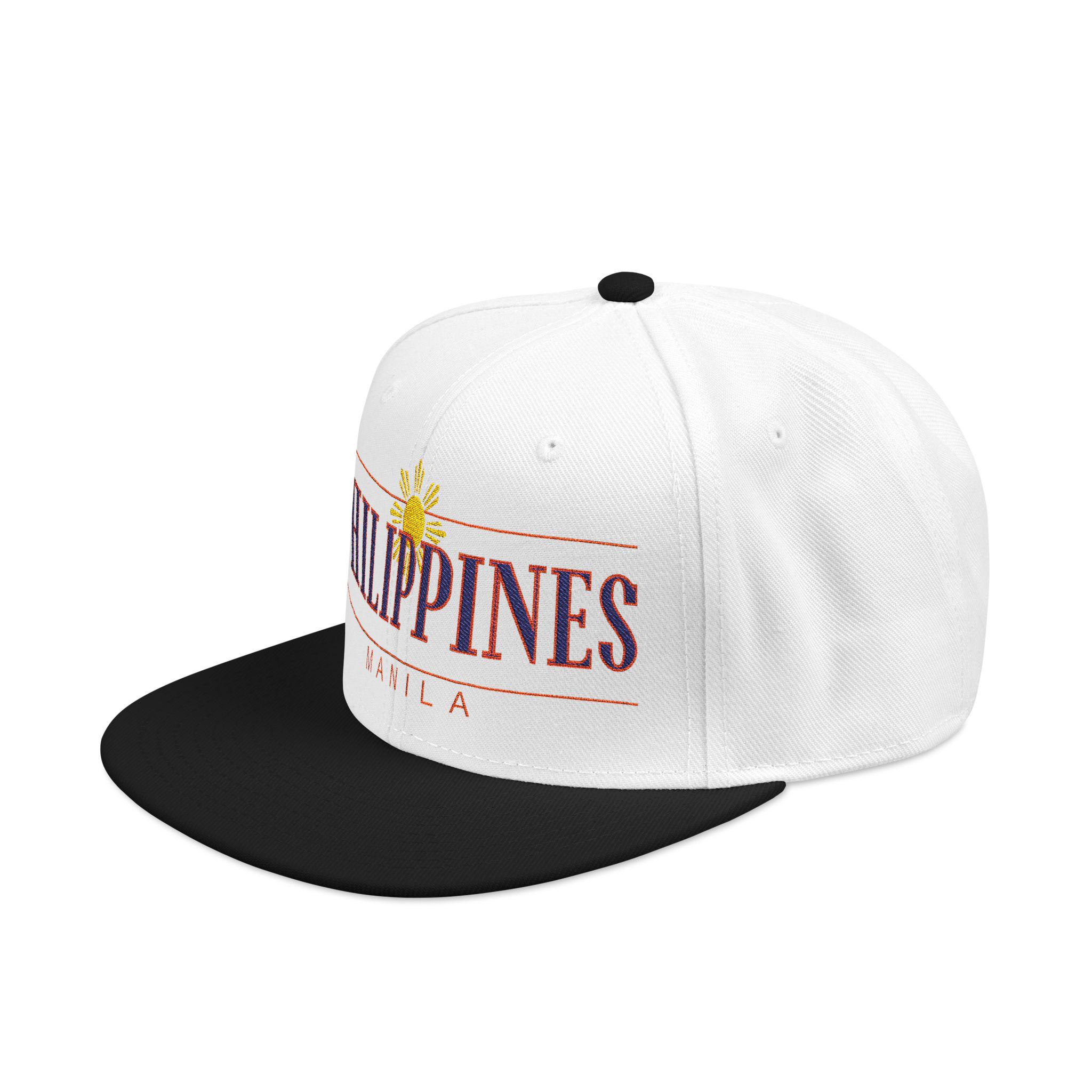 Philippines Hat Filipino Baseball Hat Vintage Snapback Streetwear ...