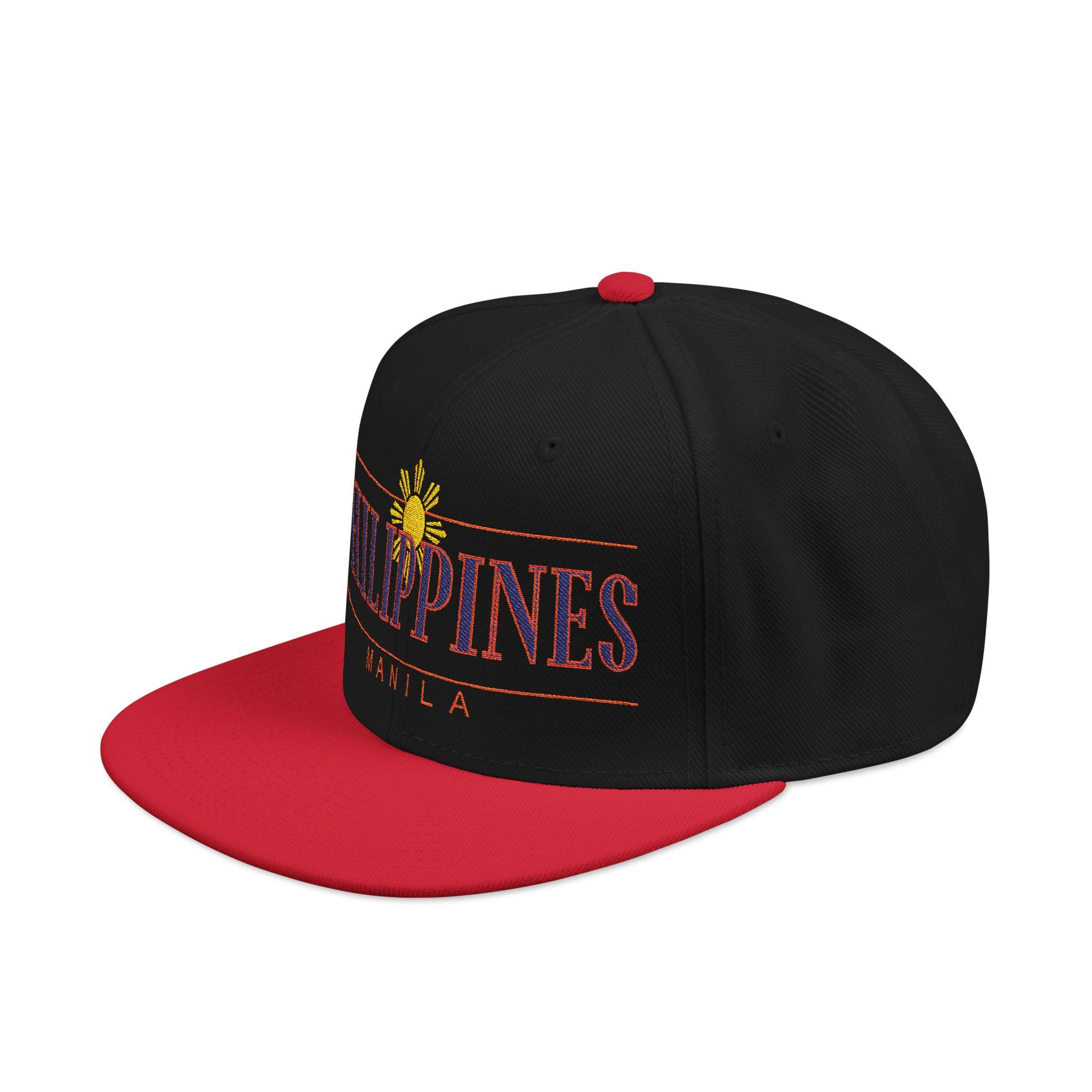 Philippines Hat Filipino Baseball Hat Vintage Snapback Streetwear ...