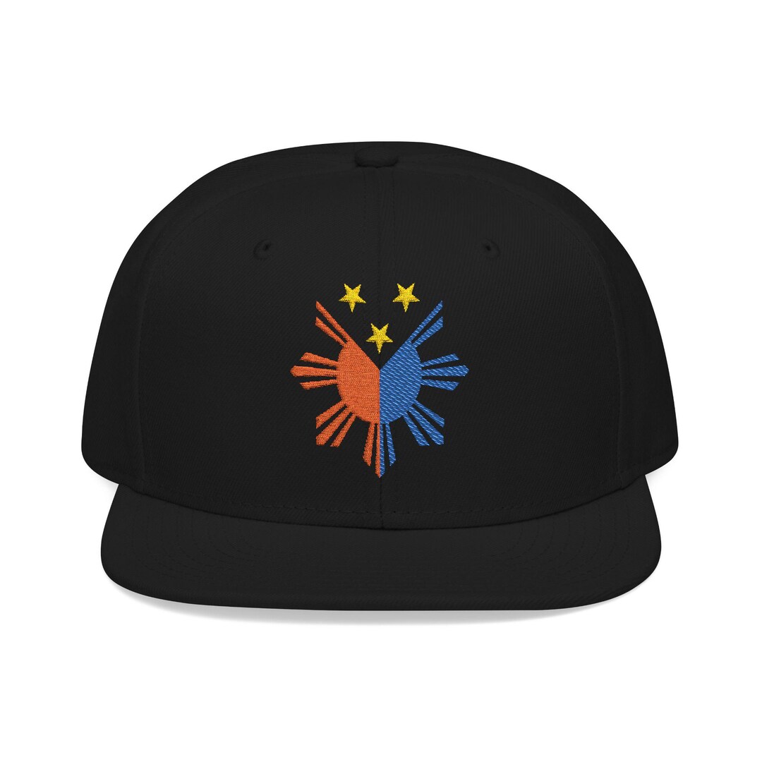 Philippines Hat Filipino Flag Vintage Snapback Streetwear Clothing ...