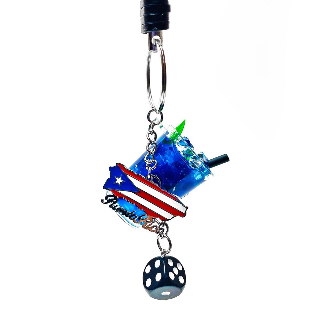 Borikén Breeze - Boricua, Puerto Rican Flag, Mini Dice, Mini Drink ...