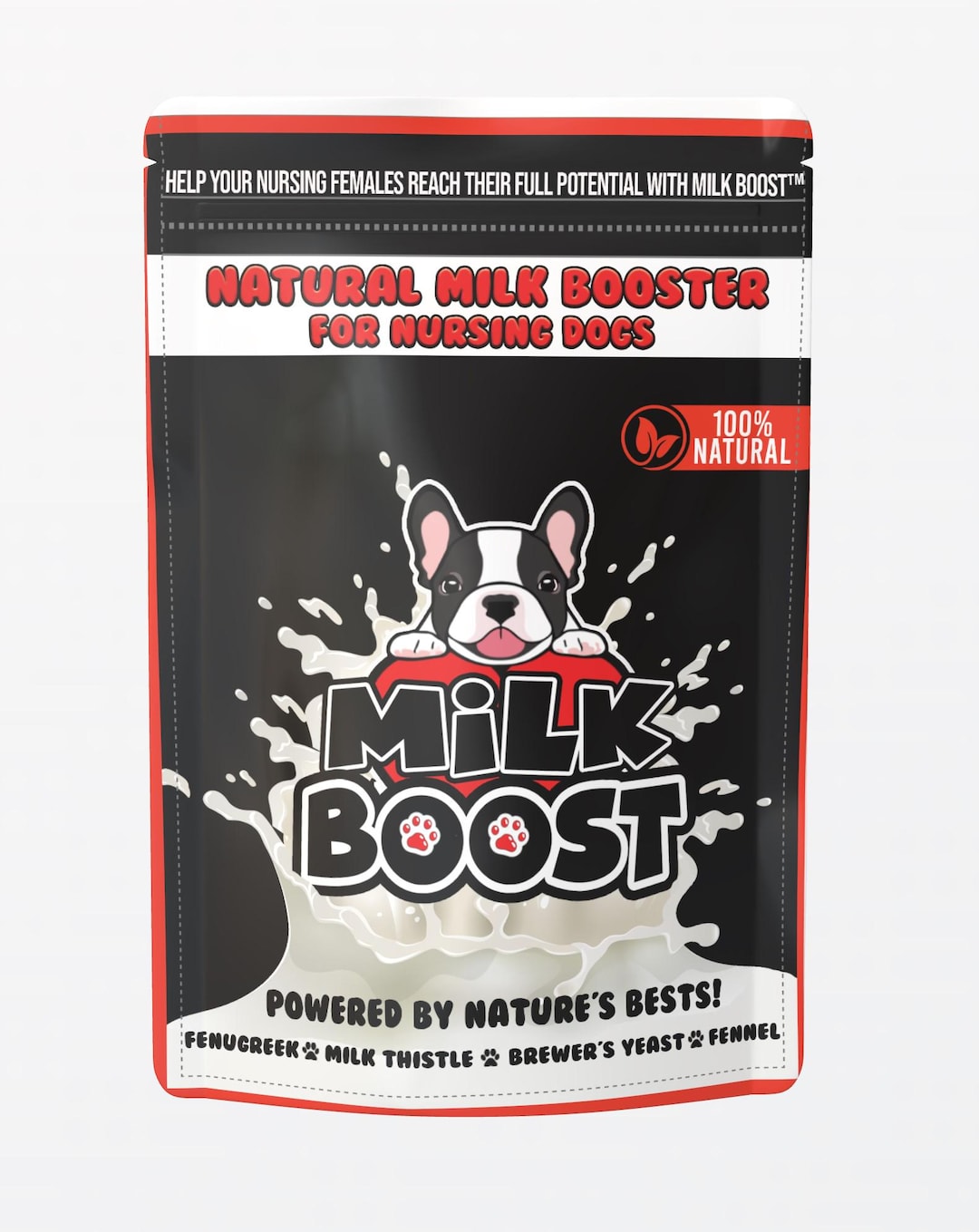 Milk Boost™ - Natural Milk Production Supplement for Nursing Dog Moms ...