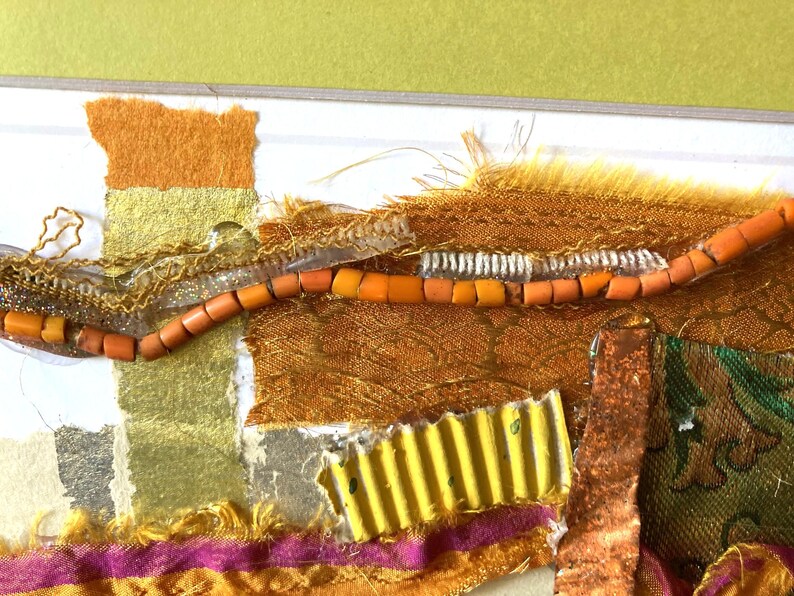 Original Mixed Media Collage Copyright KUDER 2025 One of a Kind Art ...