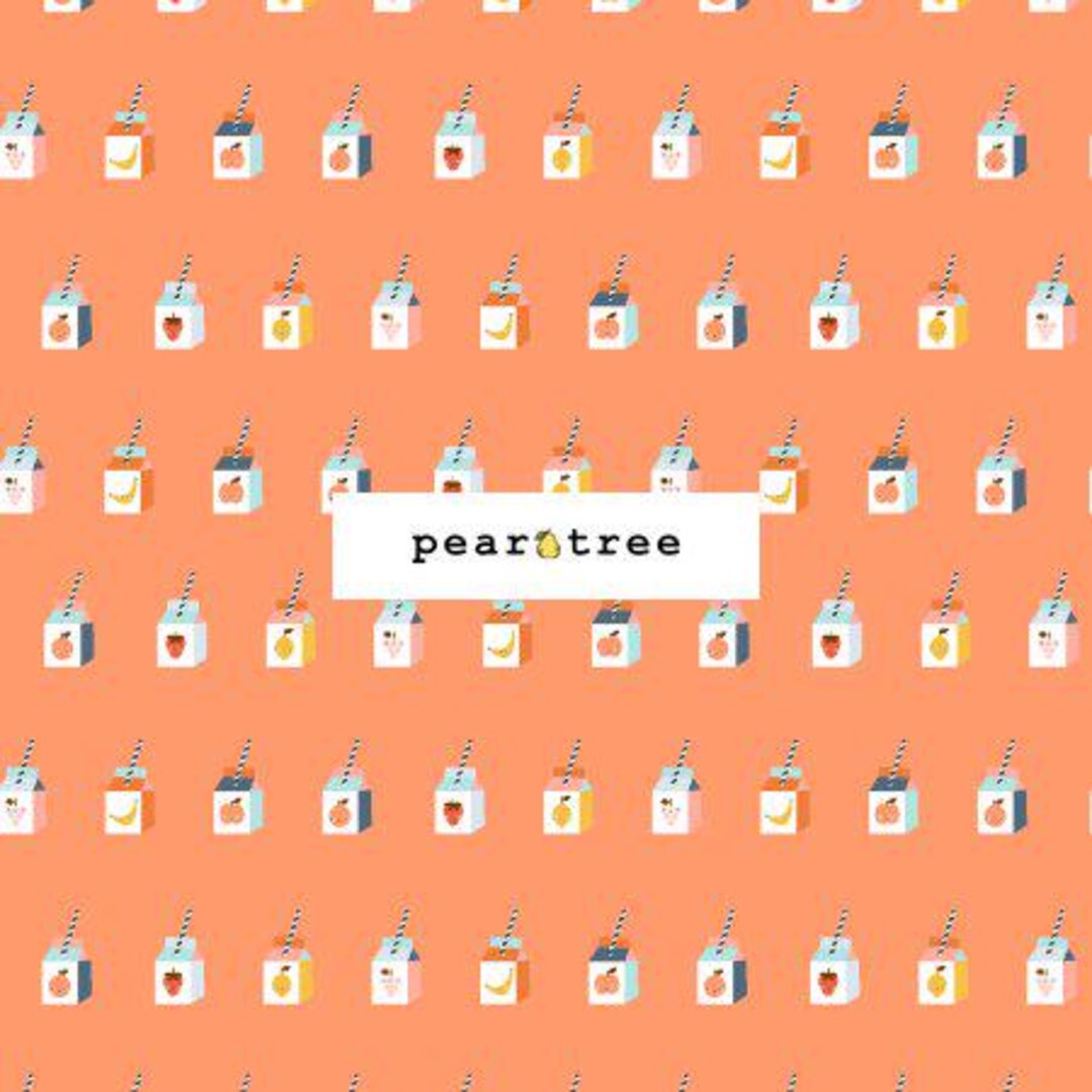 Sunshine Smoothies - Tangerine Dream Fabric by Cotton + Steel Fabrics ...