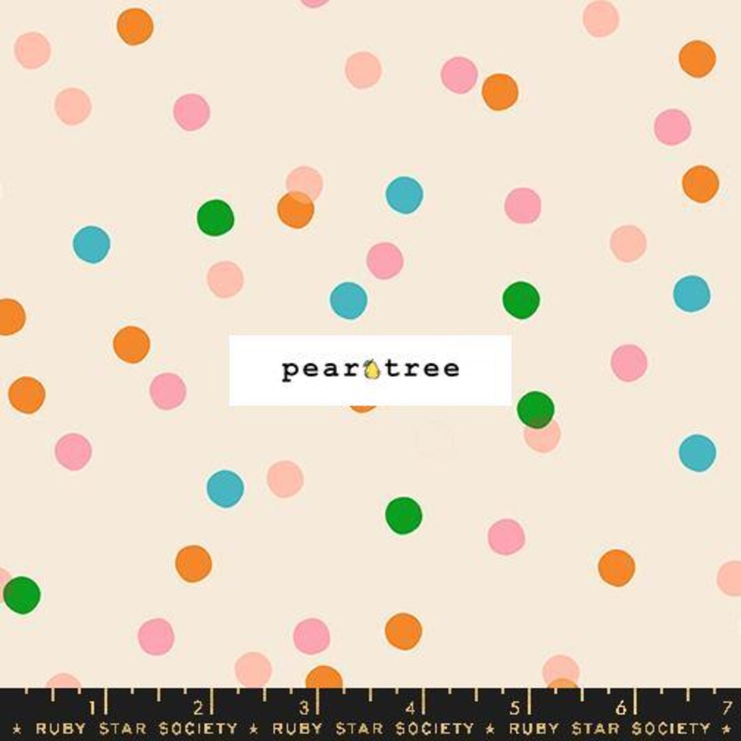 Natural - Spritz Dots by Ruby Star Society Fabrics | Ruby Star Carousel ...