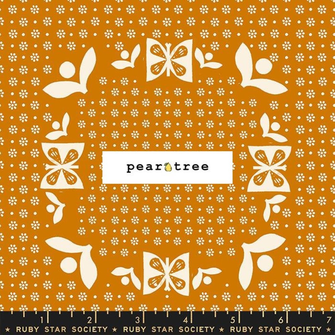 Caramel - Circle by Ruby Star Society Fabrics | Ruby Star Sugar Maple ...