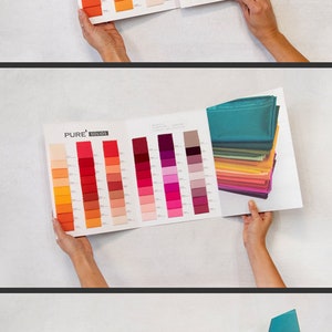 New for 2023 AGF Color Card Includes All 162 Colors Art Gallery Fabrics ...