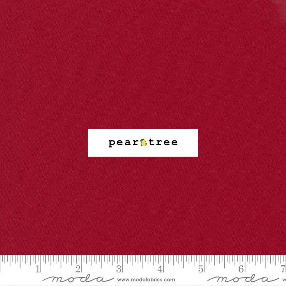 Country Red by Moda Fabrics Moda Bella Solids Collection Moda Fabric ...