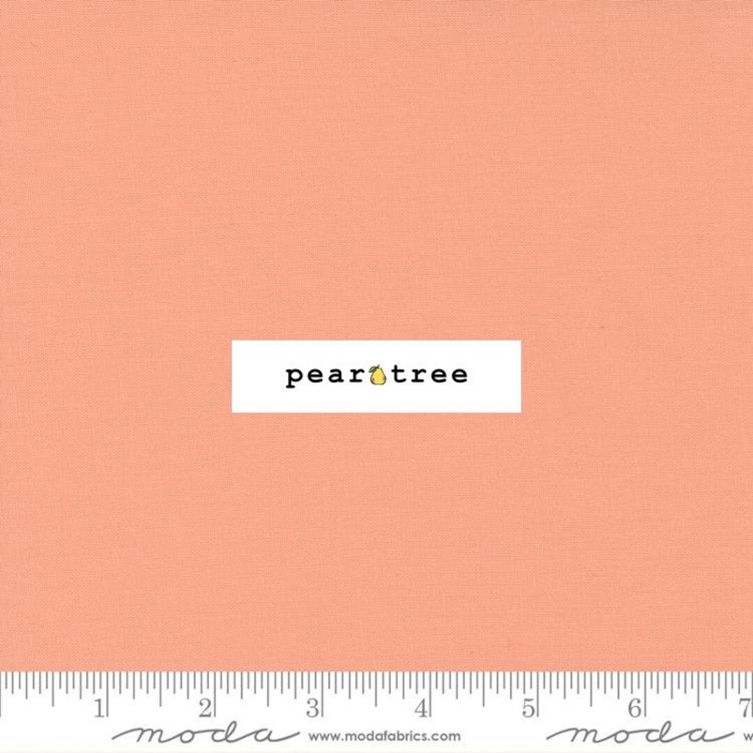 Peach by Moda Fabrics Moda Bella Solids Collection Moda Fabric Moda ...