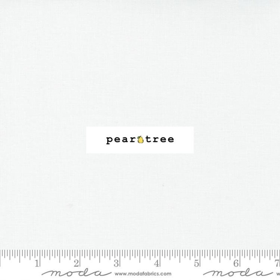 Bleached White PFD by Moda Fabrics Moda Bella Solids Collection Moda ...