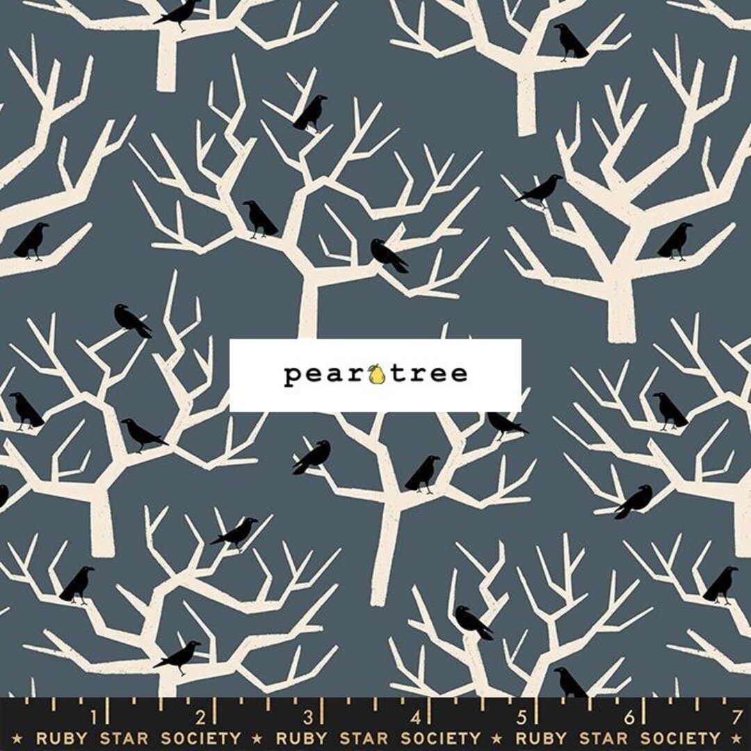 Ghostly Forest Crows by Ruby Star Society Fabrics Ruby Star Tiny ...