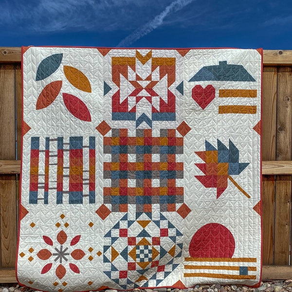 Nine Patch Quilt - Etsy