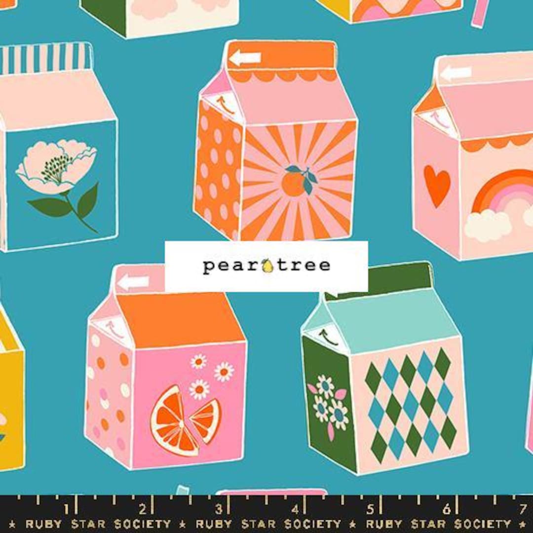 Dark Turquoise - Juice Box by Ruby Star Society Fabrics | Ruby Star ...