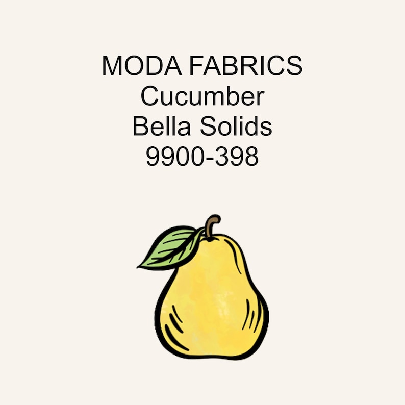 Cucumber by Moda Fabrics | Moda Bella Solids Collection | Moda Fabric ...
