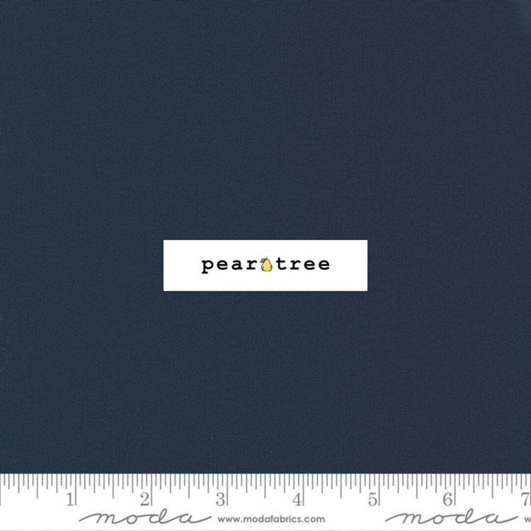 Navy by Moda Fabrics Moda Bella Solids Collection Moda Fabric Moda ...