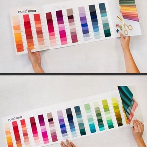 New for 2023 AGF Color Card Includes All 162 Colors Art - Etsy