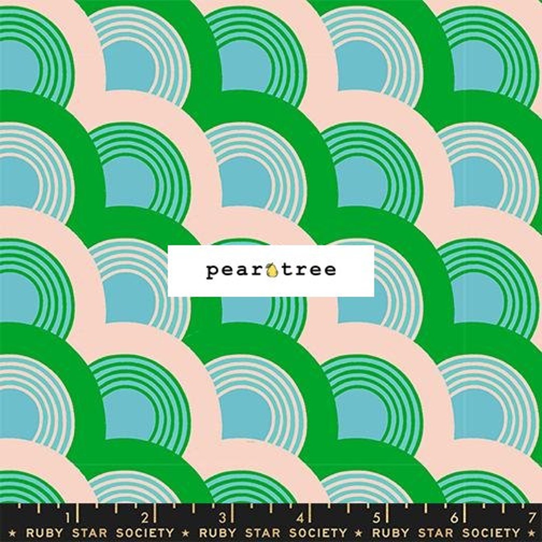 Turquoise - Rainbow by Ruby Star Society Fabrics | Ruby Star Flowerland ...