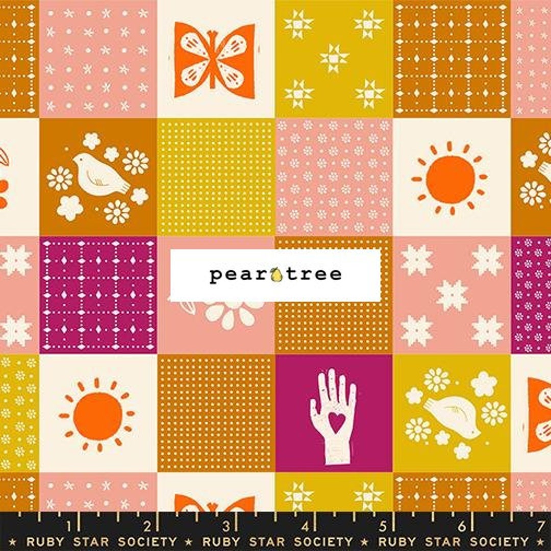 Melon - Blocks by Ruby Star Society Fabrics | Ruby Star Sugar Maple ...