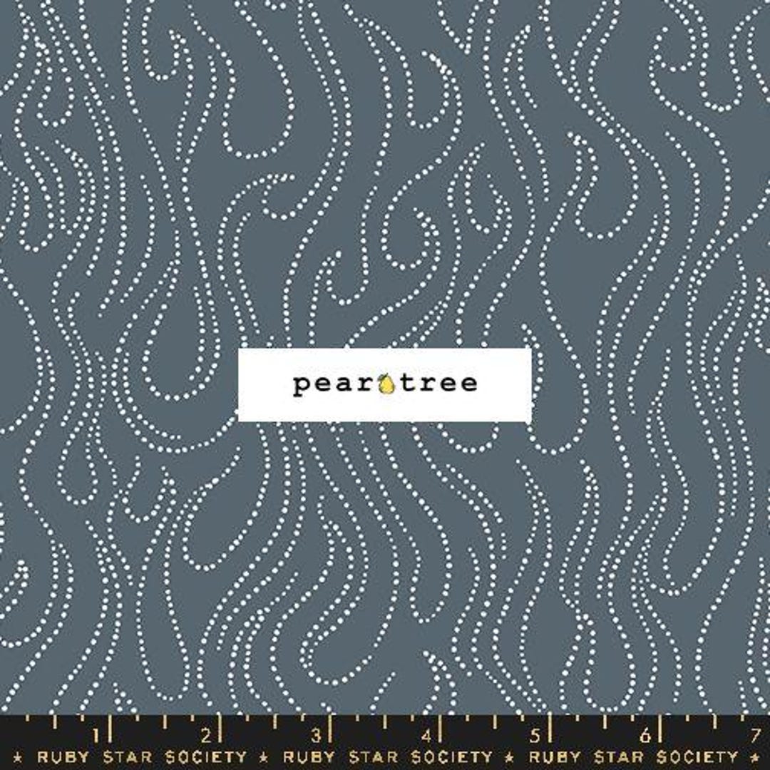 Ghostly - Flames by Ruby Star Society Fabrics | Ruby Star Teddy and the ...