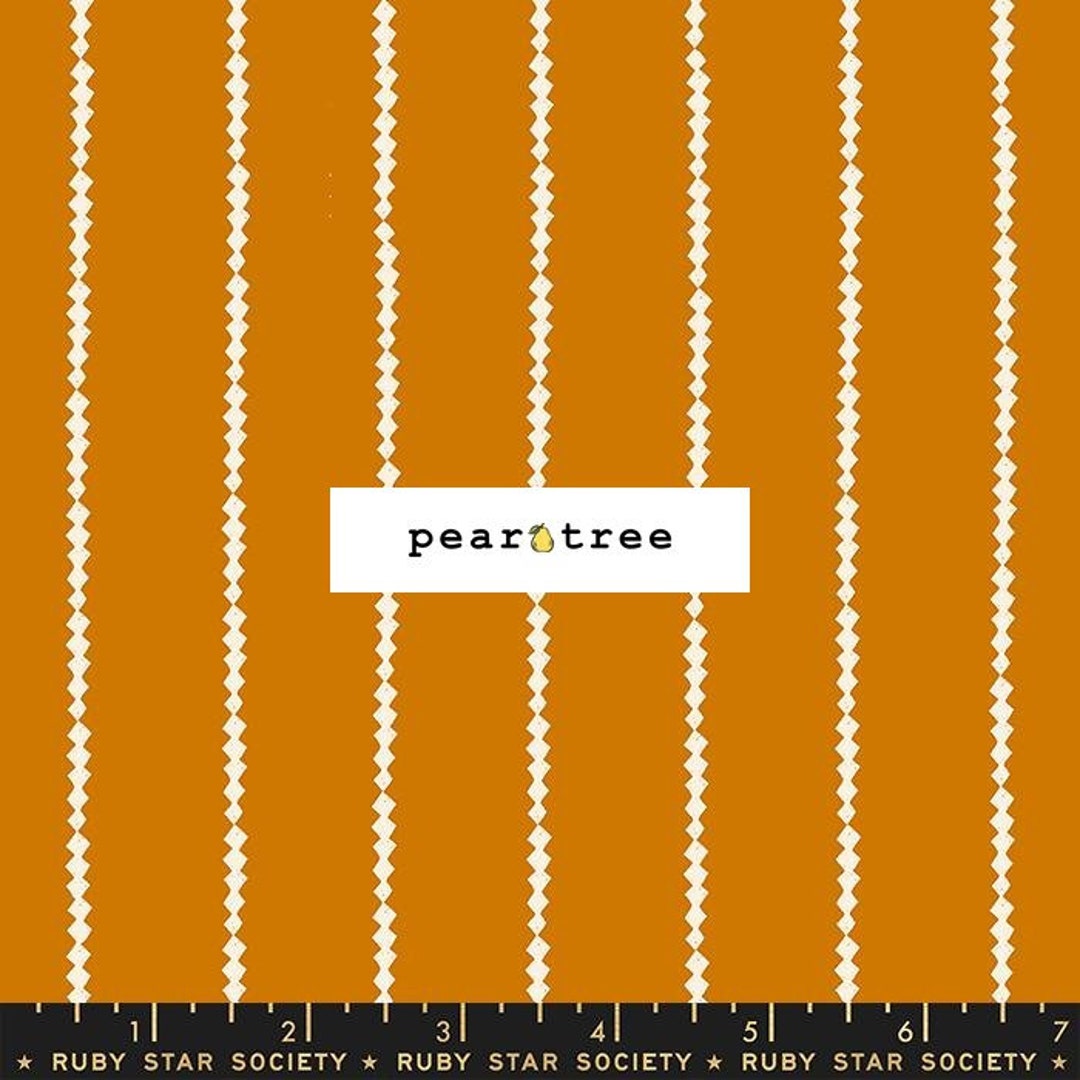 Caramel Stripe by Ruby Star Society Fabrics Ruby Star - Etsy