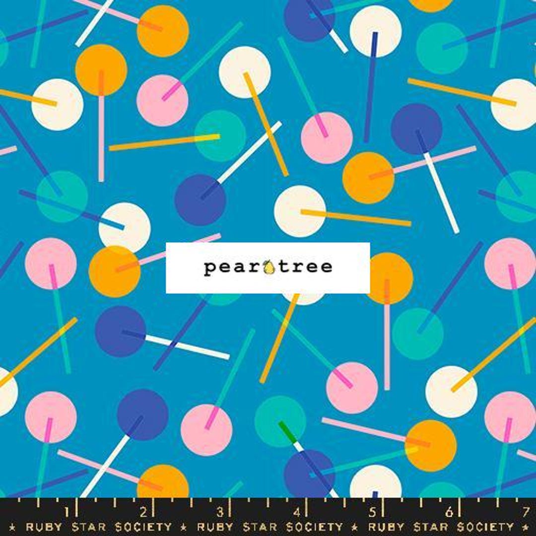 Cerulean - Lollies by Ruby Star Society Fabrics | Ruby Star Eye Candy ...