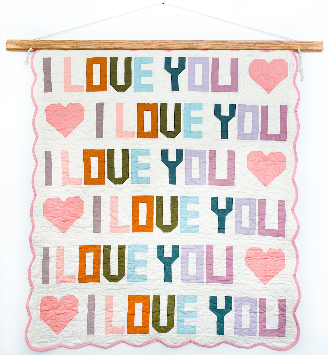 Liza Taylor Handmade - I Love You - Cover Quilt Kit Bundle - Pattern ...