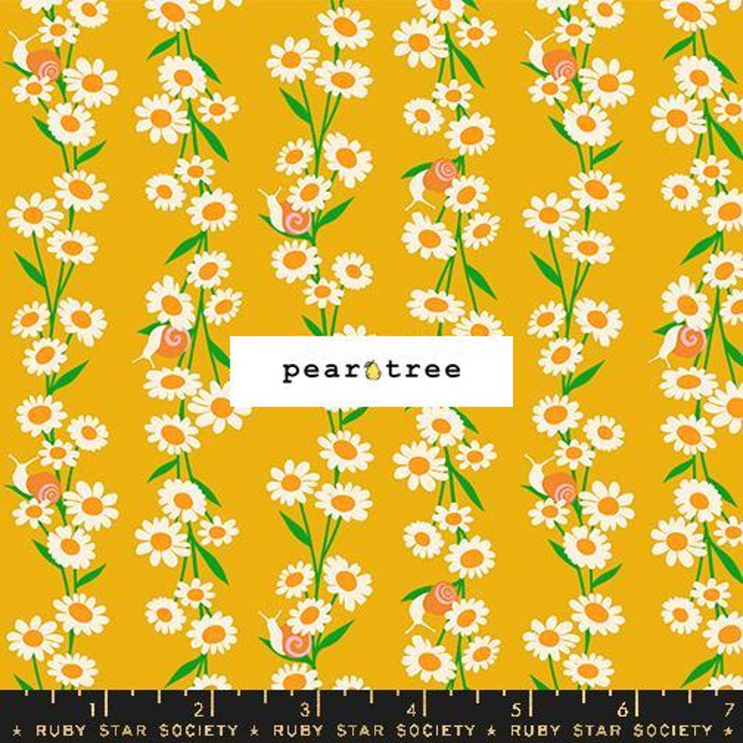 Goldenrod - Daisy Chain by Ruby Star Society Fabrics | Ruby Star ...