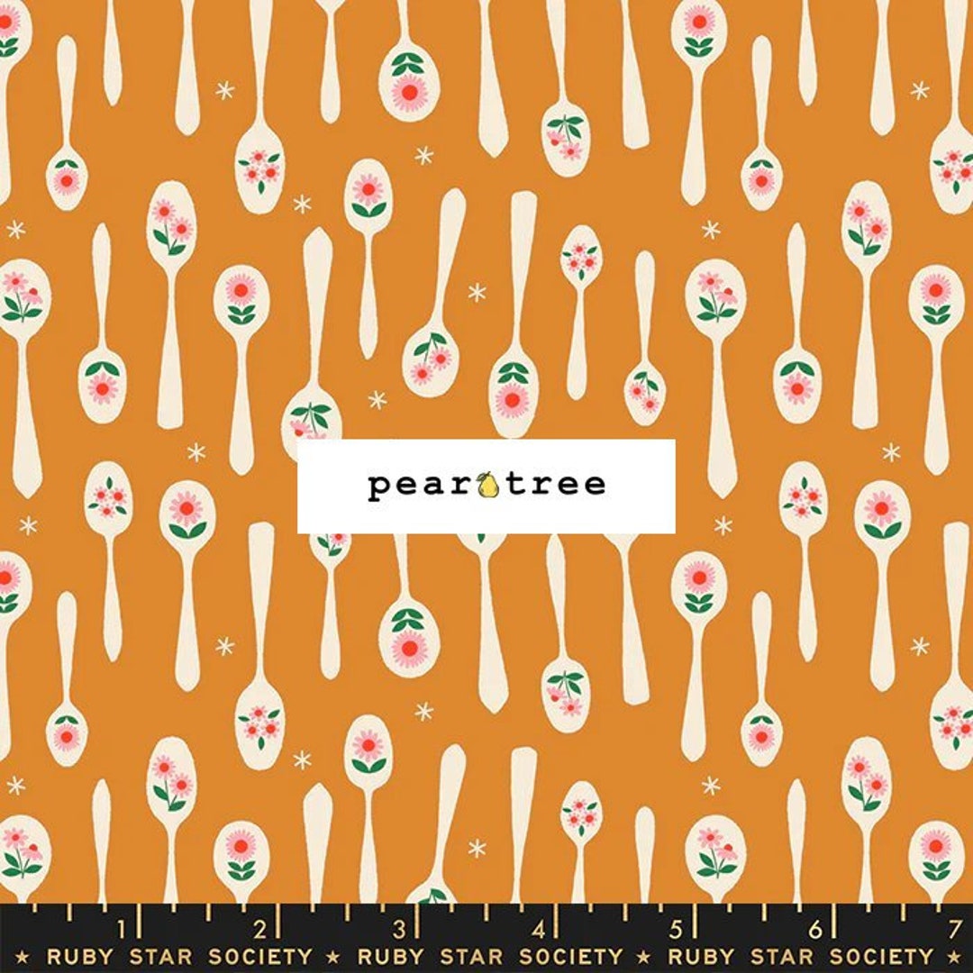 Camellia Stirring Caramel by Ruby Star Society Fabrics | Ruby Star ...