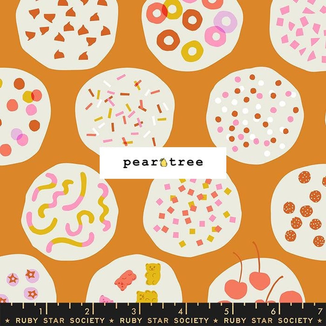 Caramel - Toppings by Ruby Star Society Fabrics | Ruby Star Sugar Cone ...