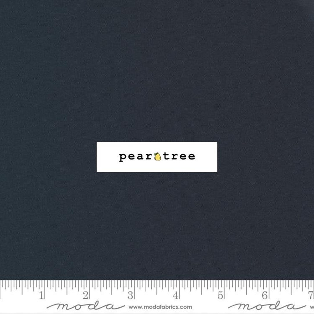 Washed Black by Moda Fabrics Moda Bella Solids Collection Moda Fabric ...