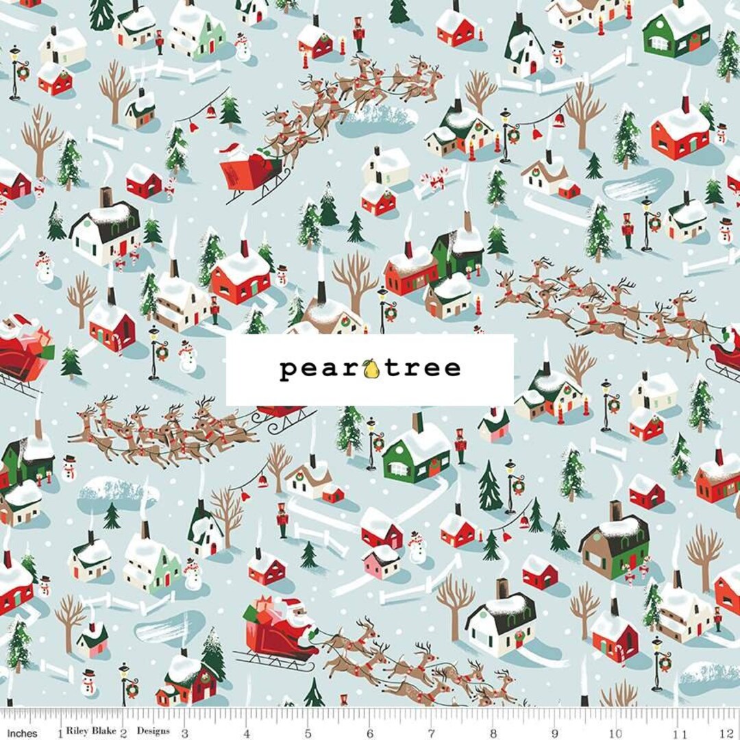 Dash Away Frost by Riley Blake Designs Riley Blake Twas Collection ...