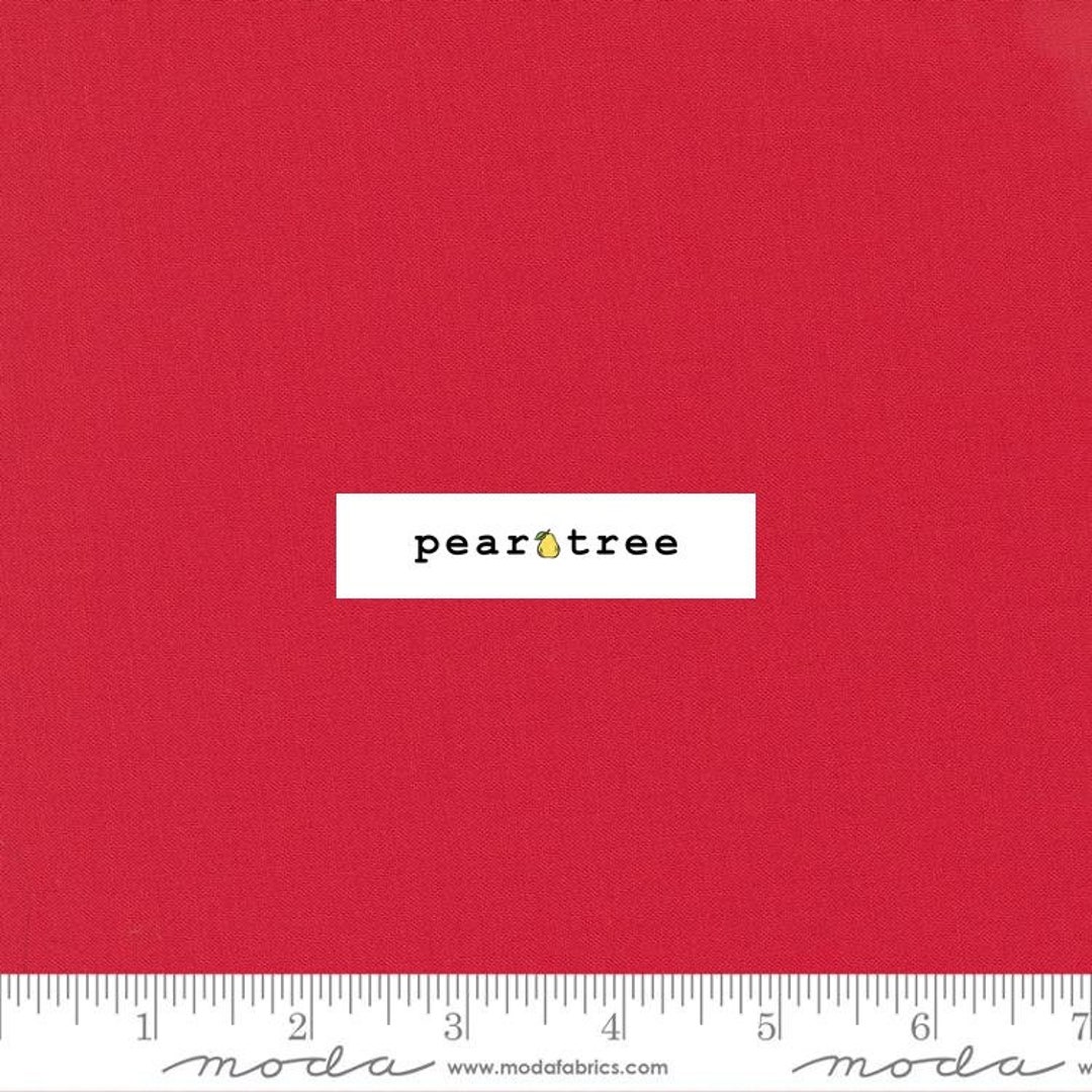 Scarlet by Moda Fabrics Moda Bella Solids Collection Moda Fabric Moda ...