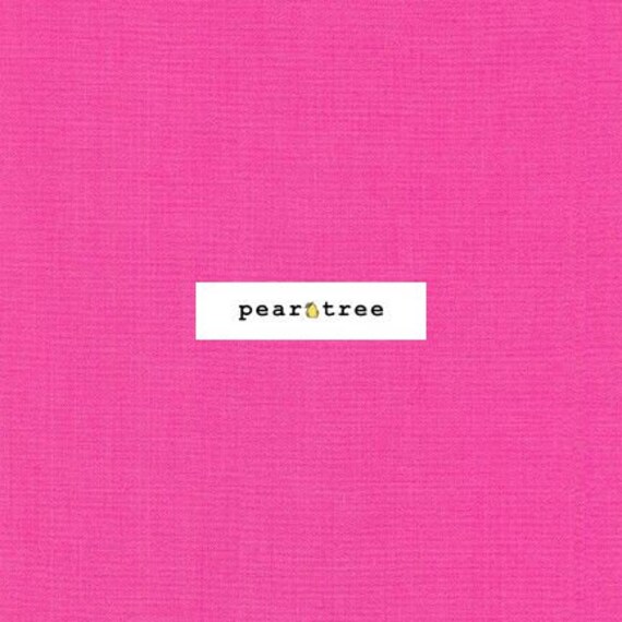 Kona Bright Pink Kona Cotton Solids Bright Pink Kona - Etsy