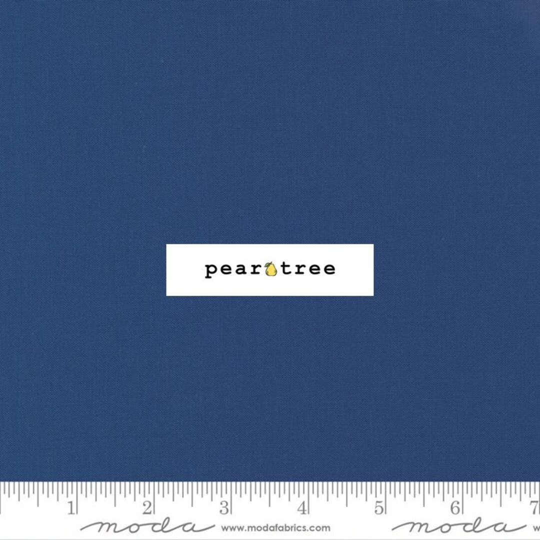 Admiral Blue by Moda Fabrics Moda Bella Solids Collection Moda Fabric ...