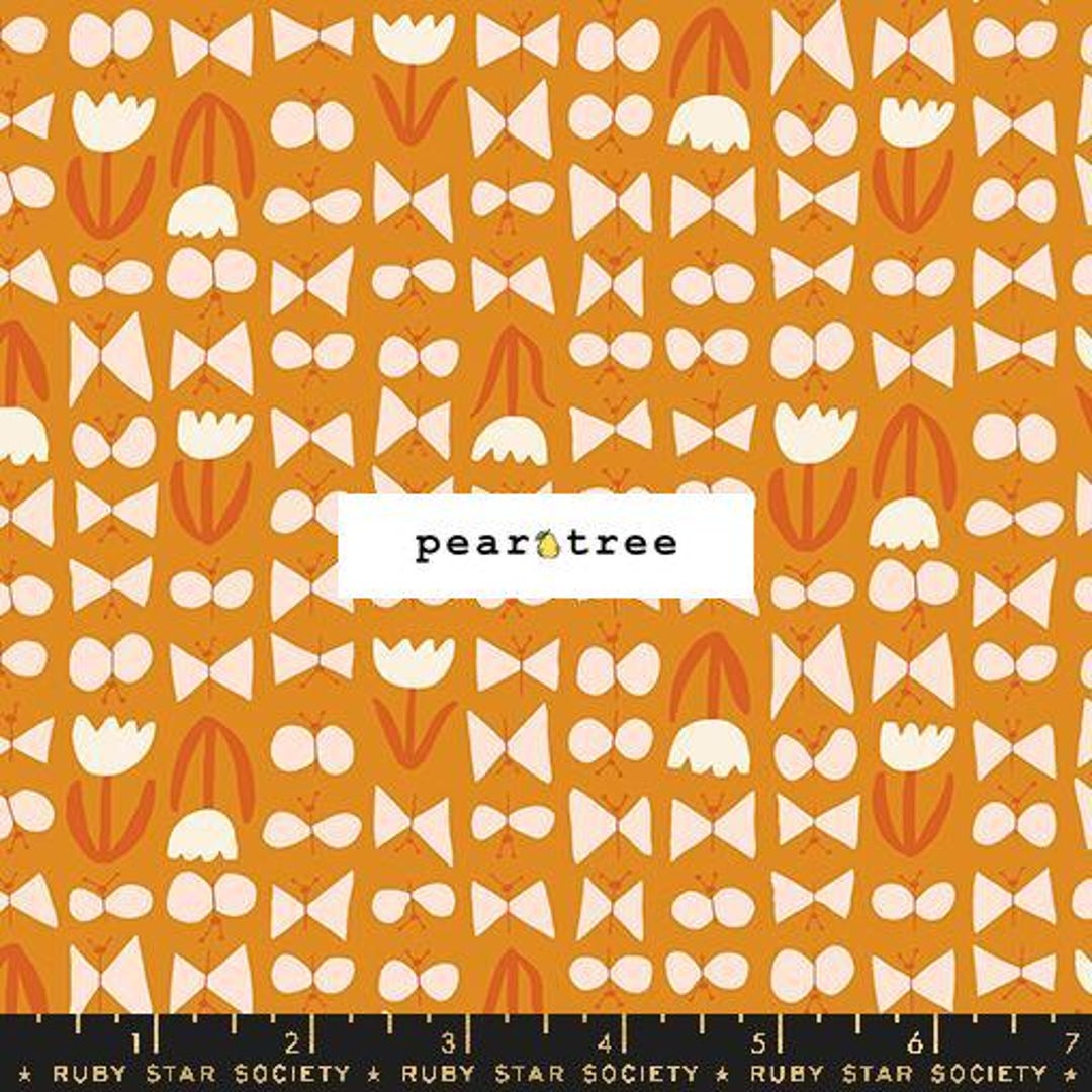 Turmeric - Butterflies by Ruby Star Society Fabrics | Ruby Star Bird is ...