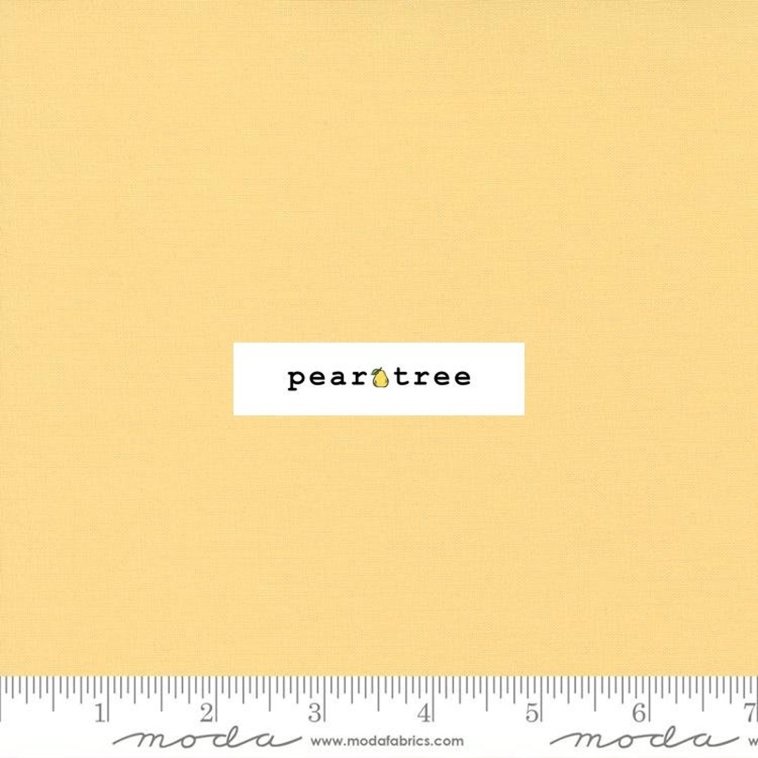 Soft Yellow by Moda Fabrics Moda Bella Solids Collection Moda Fabric ...