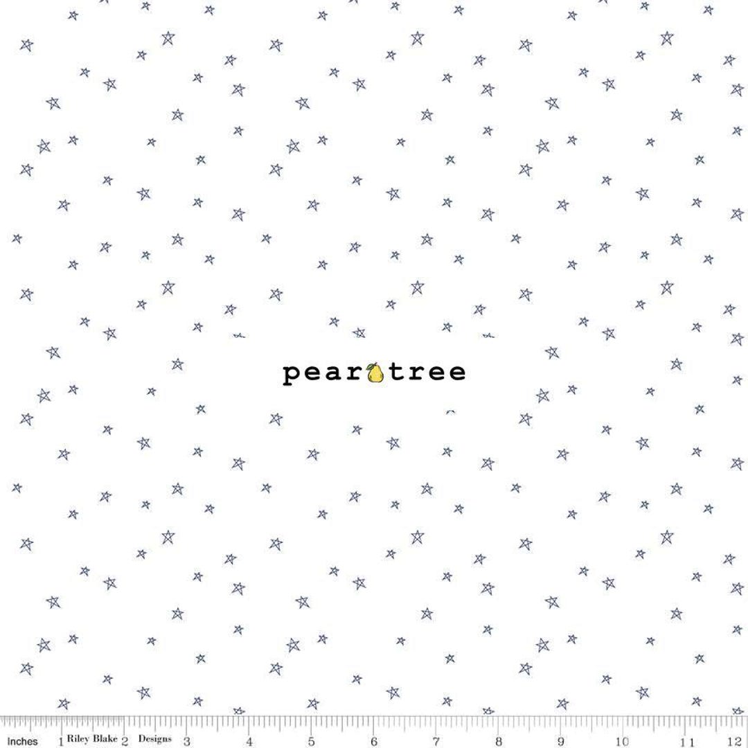 Farmhouse Star Denim by Riley Blake Designs | Riley Blake Bee Plaids ...